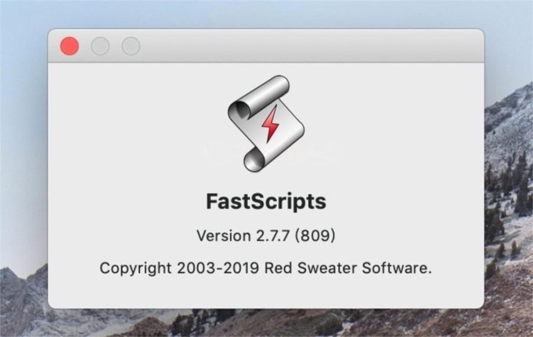 FastScripts for Mac 3.3.6 | AppleScript & Shell 脚本调试神器（免激活版）