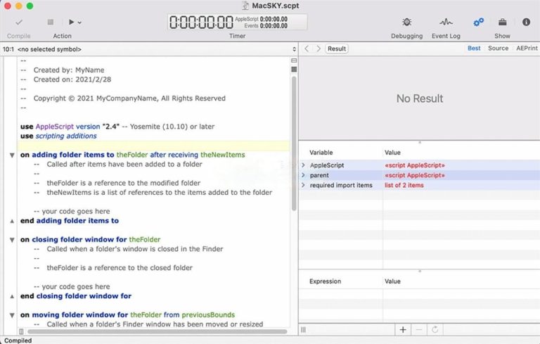 Script Debugger 8.0.6 for Mac | 最强 AppleScript 调试工具（免注册版下载）